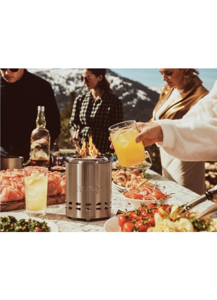 Smokeless Firepit, Smokeless Fire Pit for Outdoors Camping Garden BBQ ...