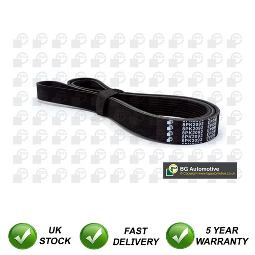 V Ribbed Drive Belt SJR Fits Land Rover Discovery 2004-2018 2.7 D TD ...