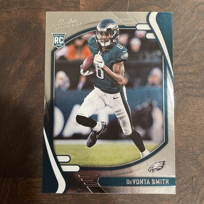 2021 Panini Absolute DeVonta Smith #107 Philadelphia Eagles ROOKIE card ...