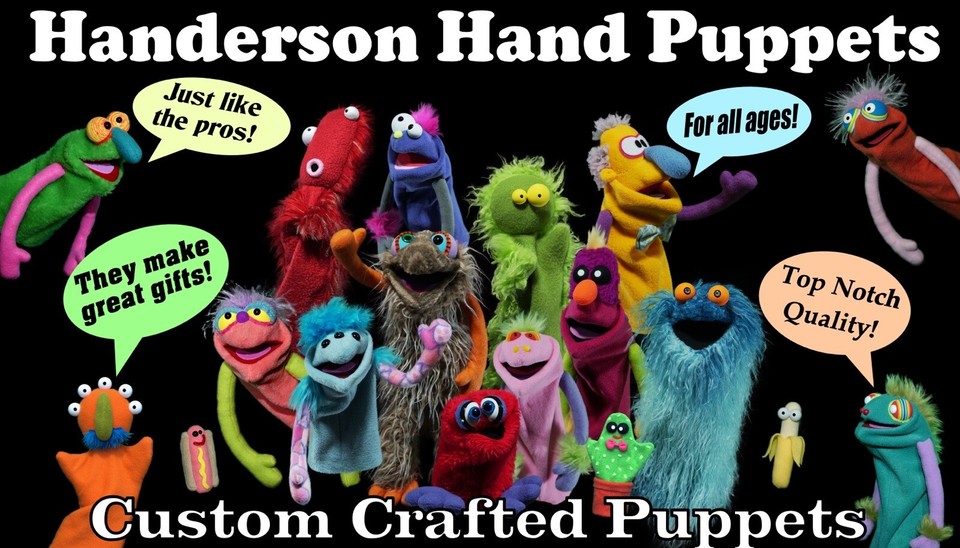 Original Professional Handmade Soft Moving Mouth Hand Puppet by Smith ...