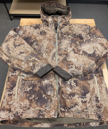 Northern Flight 3-in-1 Parka Men's XL Insulated Prairie Camo Hunting ...