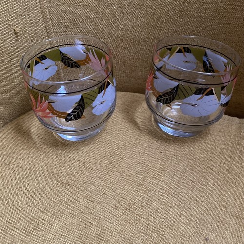 2 Sango China Larry Laslo Maui Lowball Glass RARE Sango Maui Glass | eBay