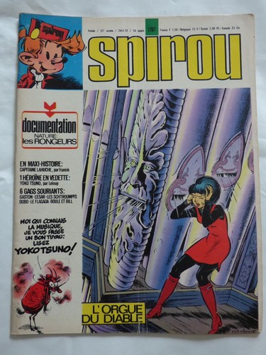 SPIROU n° 1767 COVER LELOUP +POSTER HAUSMAN | eBay