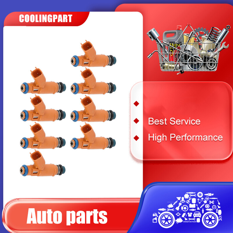 8PCS New 2W93-AA Fuel Injectors For Land Rover Range Rover Jaguar 4.2L ...