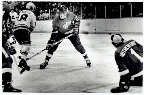 1978 Original Photo Rockies Gary Croteau Red Wings Reed Larson Jim ...