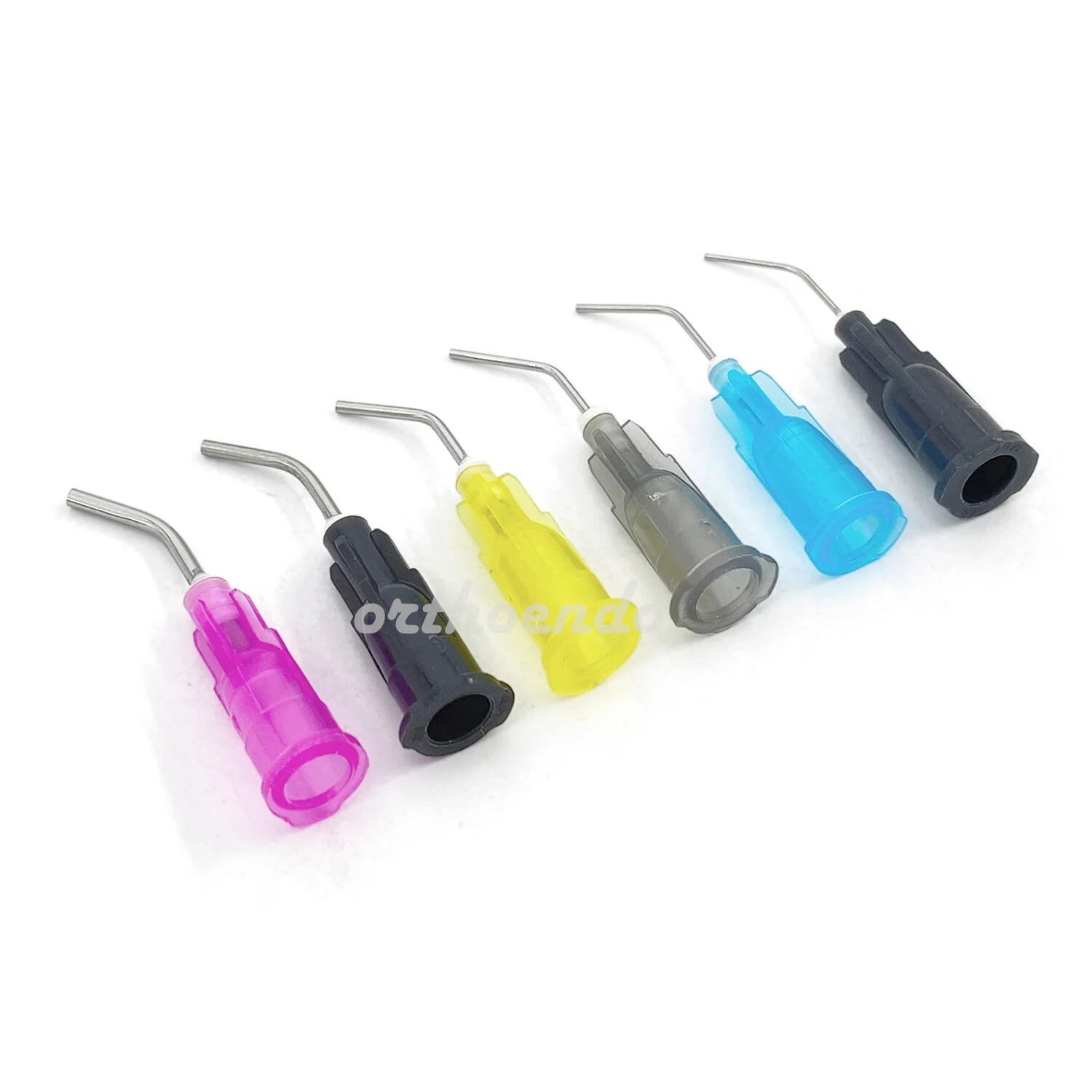 Irrigation Bent Needle Tips Dental Flow Etchant Composite Resin Acid ...