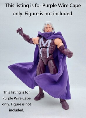 Hasbro Marvel Legends X Men '97 Magneto Dedicated Purple Wire Cape | eBay