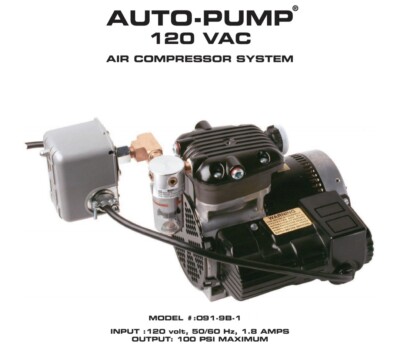 Kussmaul 091-9B-1 Auto-Pump 120 V Air Compressor System | eBay