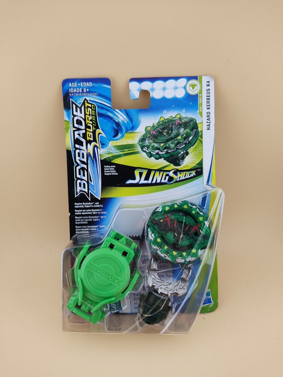 Beyblade Hazard Kerbeus K4 Burst Turbo Sling Shock Hasbro Vietnam ...