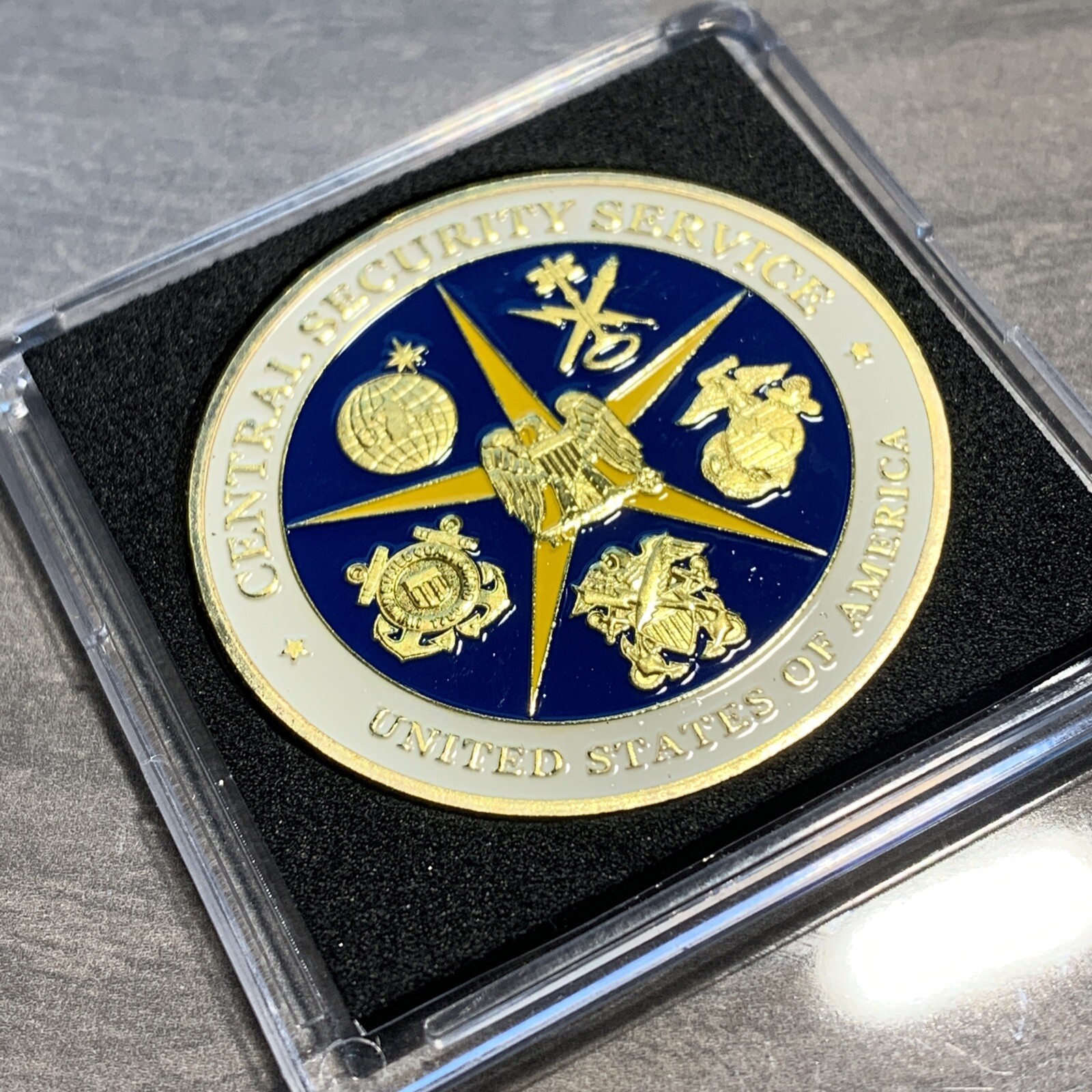 United States Central Security Service (CSS) Challenge Coin Brand New ...