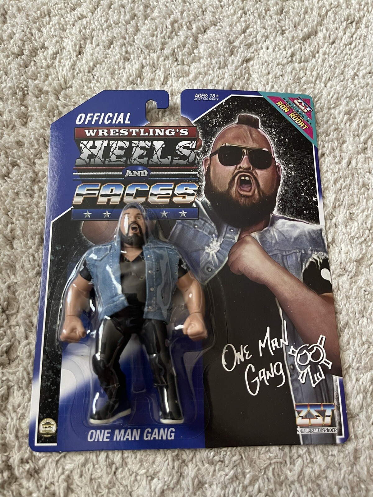 ZST ONE MAN GANG Zombie Sailors Toys Heels And Faces Series 3 WWE WWF ...