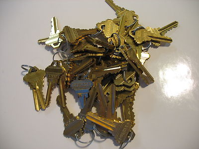 SCHLAGE ORIGINAL FACTORY PRECUT KEYS SC-1 100 SETS OF 2 200 TOTAL KEYS ...