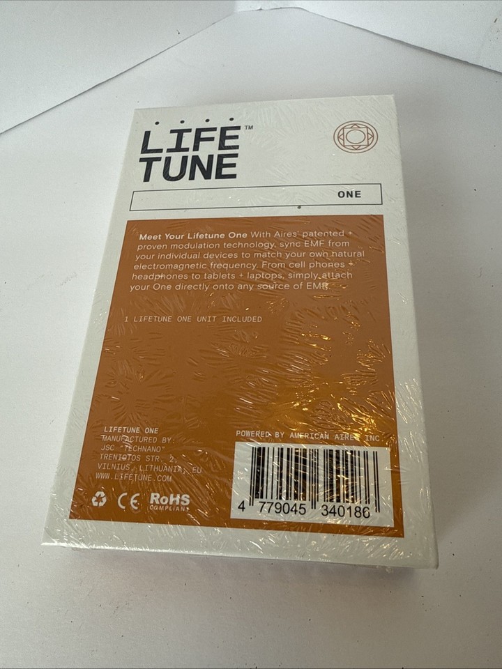 Aires Tech LifeTune One EMF Protection Technology New Sealed | eBay