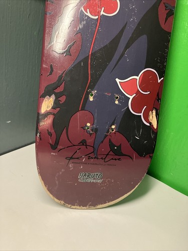 PRIMITIVE NARUTO ROBERT NEAL ITACHI CROW SKATEBOARD DECK 8.0 | eBay