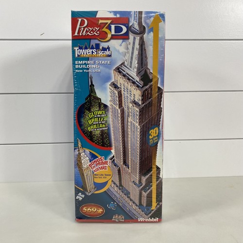 Wrebbit Puzz 3D towers Made to Scale Empire State Building 569 Pueces ...