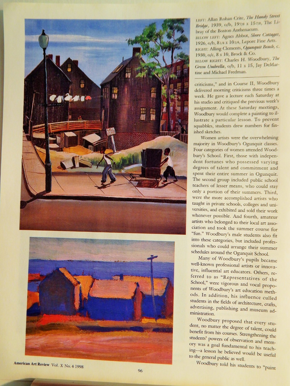 ALLAN ROHAN CRITE ART PIECE VTG ORIG 1998 ADVERTISEMENT | eBay