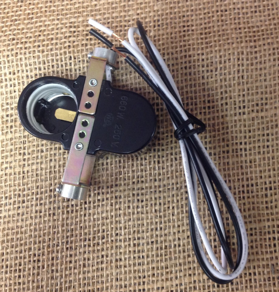 Switchless 2-Light offset Cluster Socket - E26 Medium Base | eBay