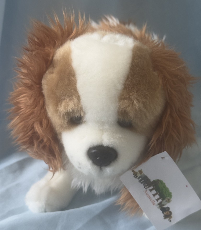 Auswella Cavalier King Charles Spaniel Plush Puppy Dog Stuffed Animal ...