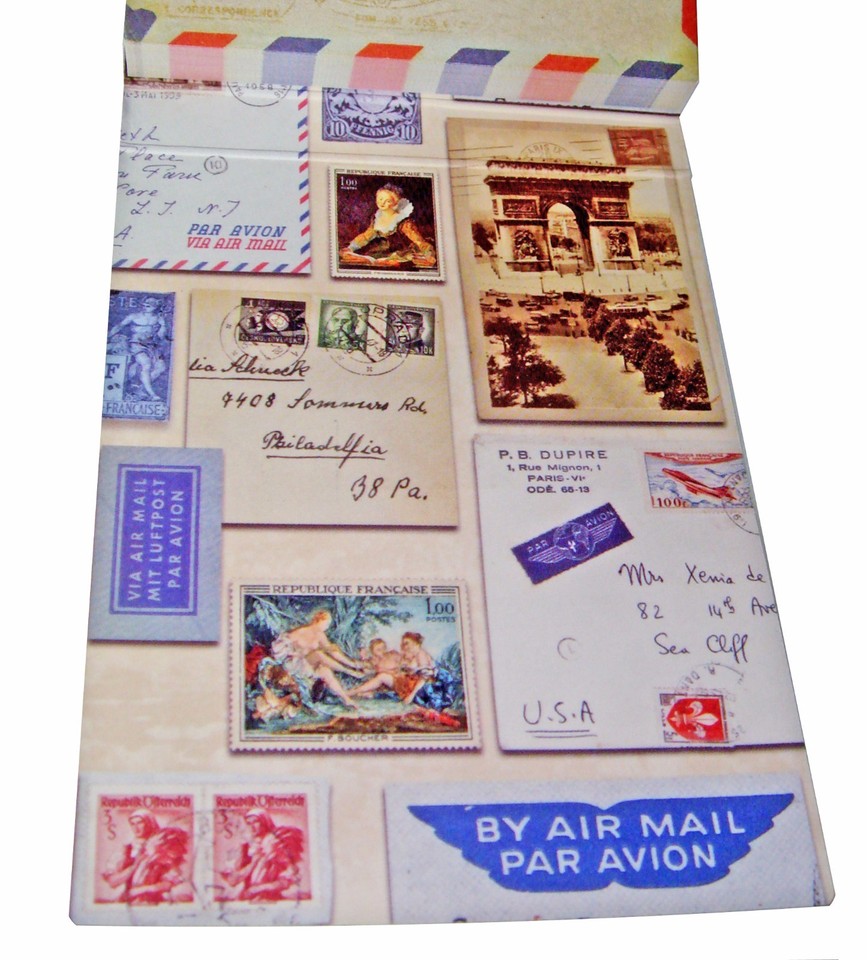 Punch Studio Paper Notepad Jeweled Paris Post 1889 Magnetic 66369 75 ...
