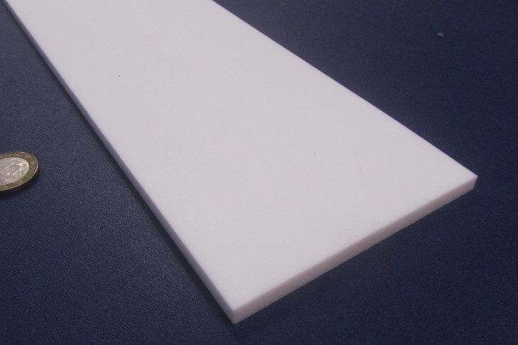 Teflon PTFE Virgin Bar 1/4" - .250" Thick x 4.00" Wide x 24" Long White ...