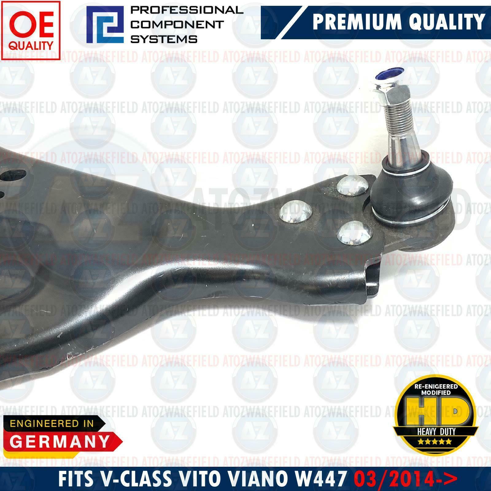 FOR MERCEDES VITO V-CLASS W447 14- FRONT LOWER SUSPENSION WISHBONES ...