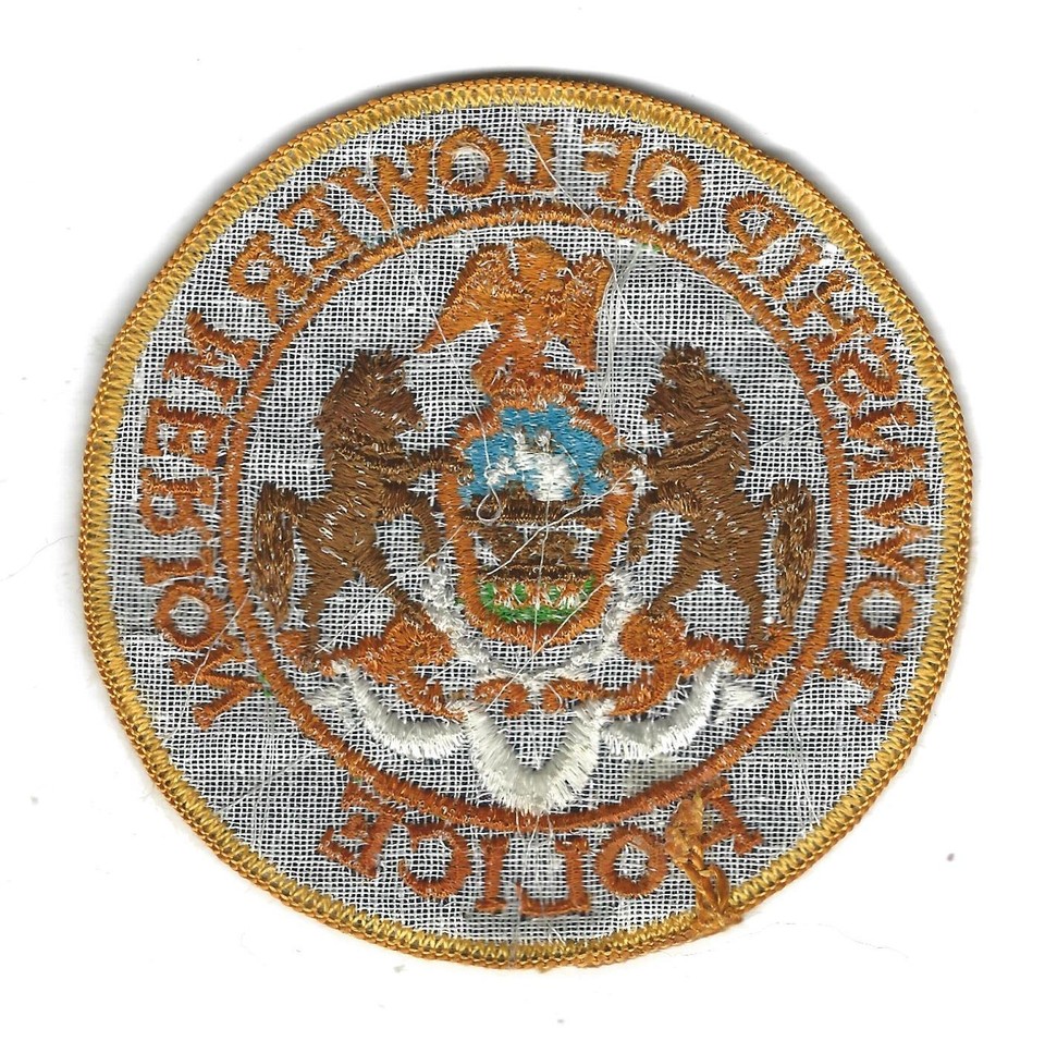VINTAGE LOWER MERION TWP, PENNSYLVANIA POLICE patch | eBay