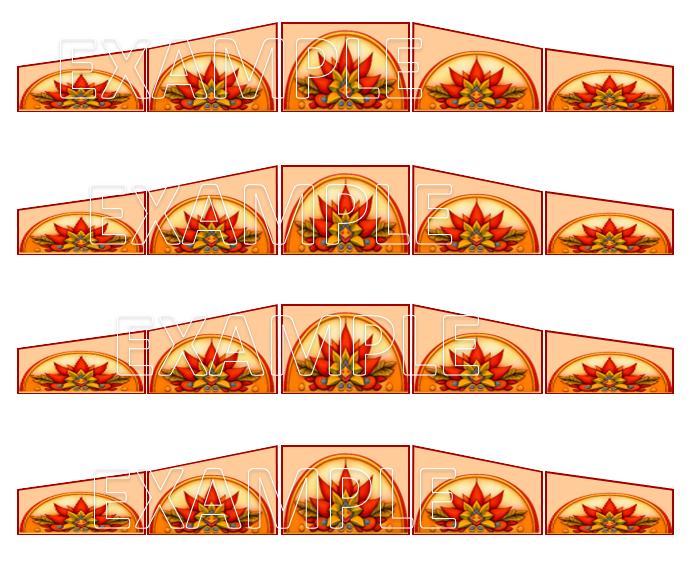 FunFair Fairground Decal Kit for DAPR Speedway 1:50 Scale - Traditional ...