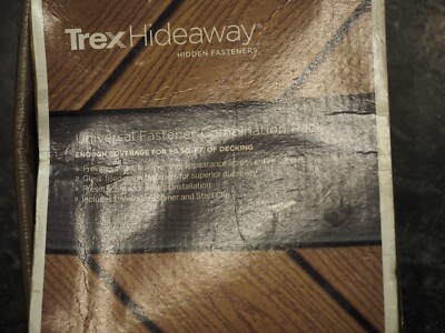 50 Trex Hideaway Universal Hidden Fasteners with S/S Screws | eBay