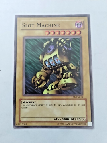 Yu-Gi-Oh! TCG Slot Machine Dark Beginnings 1 DB1-EN014 Unlim. Com ...