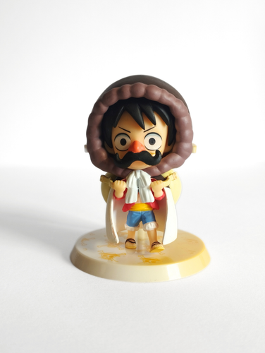 Monkey D Luffy Chibi Kyun Chara World Figure One Piece Ichiban Kuji OP ...