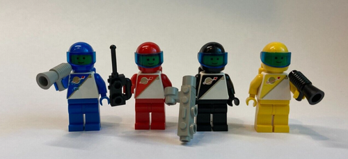 Lego Futuron Minifigure Lot Space 6703 6990 6893 6953 6932 blue red ...