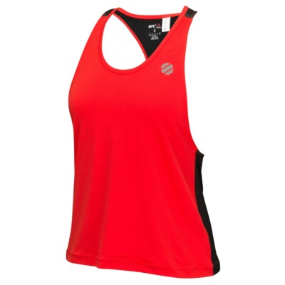 Reebok UFC Women's Red Performance Training Tank Top AP6830 | eBay