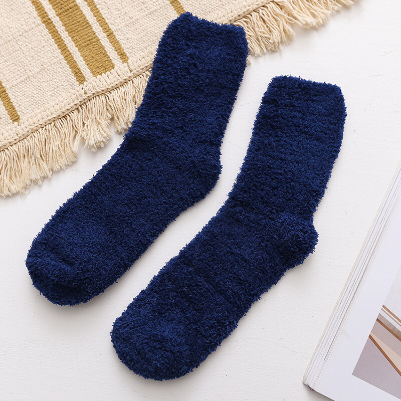 Men Bed Socks Lounge Sock Thick Warm Winter Cosy Feet Brushed Thermal ...