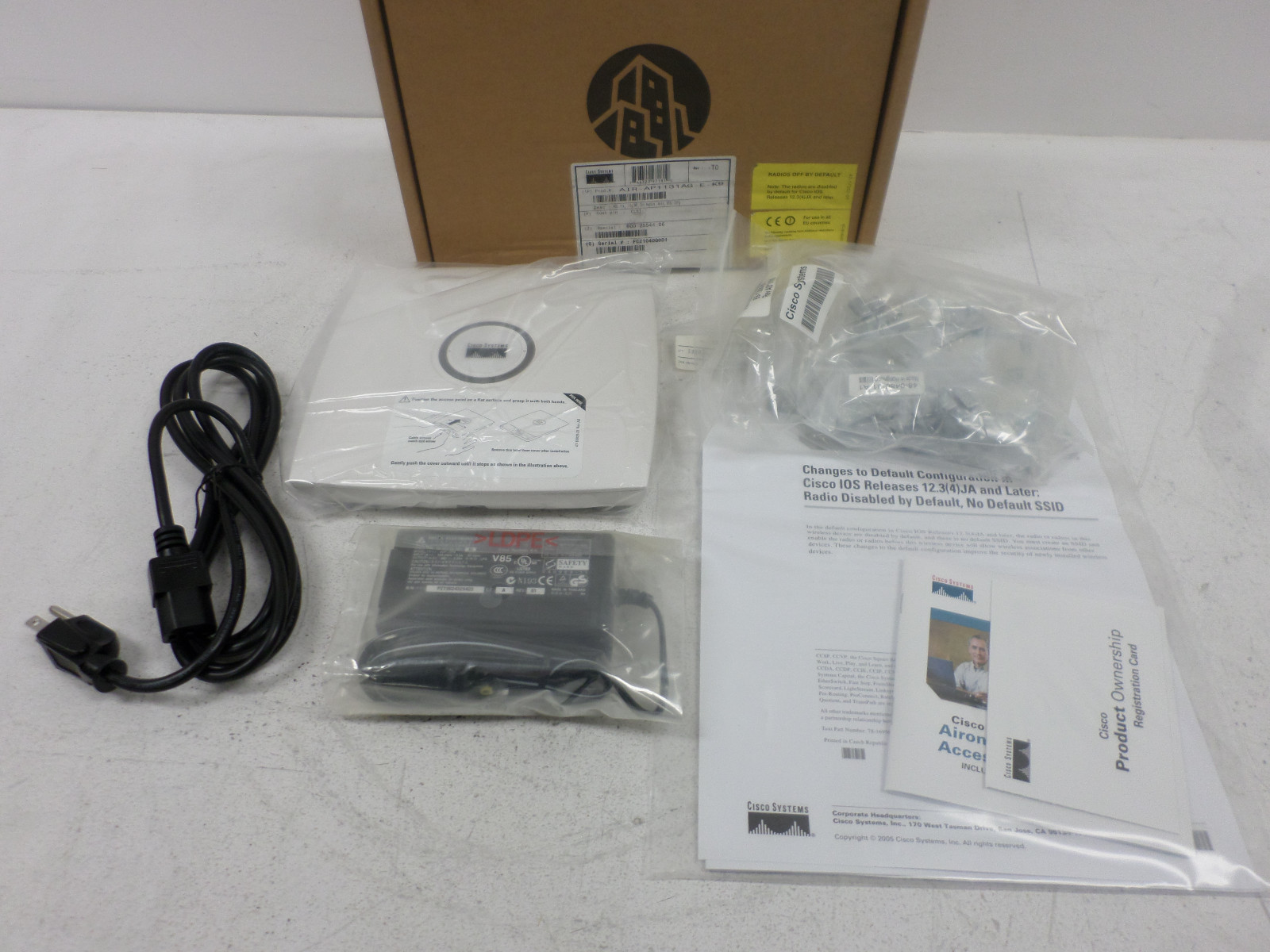 Cisco Intermec Wireless Access Point 1130AP 802.11a/g AIR-AP113AG-E-K9 ...