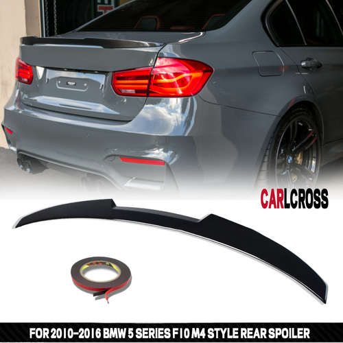 For 10-16 BMW 5 Series F10 M4 Sedan PSM Style Trunk Spoiler Wing ...
