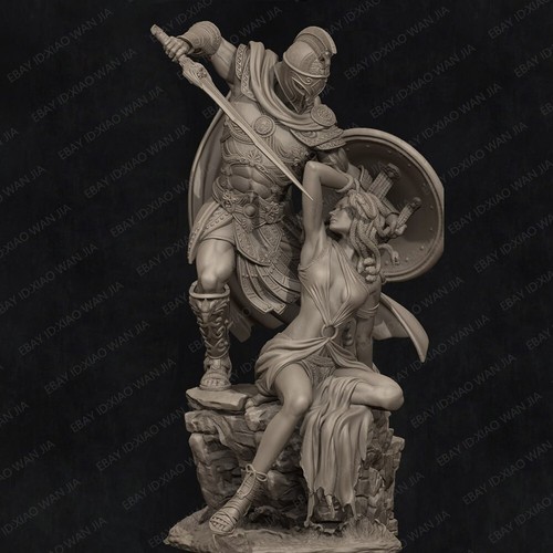 1/24 Scale Resin Figure Model Kit Medusa and Perseus Unpainted ...