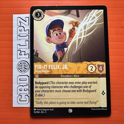 Fix-It Felix, Jr. - Trusty Builder | Common |10/204 | Near Mint | eBay