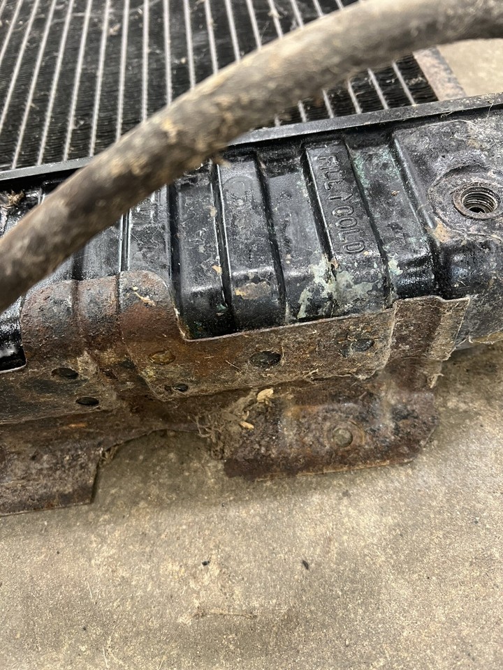 1969 Camaro V8 Assembly Line Radiator Small Block 327 350 307 250 Auto ...