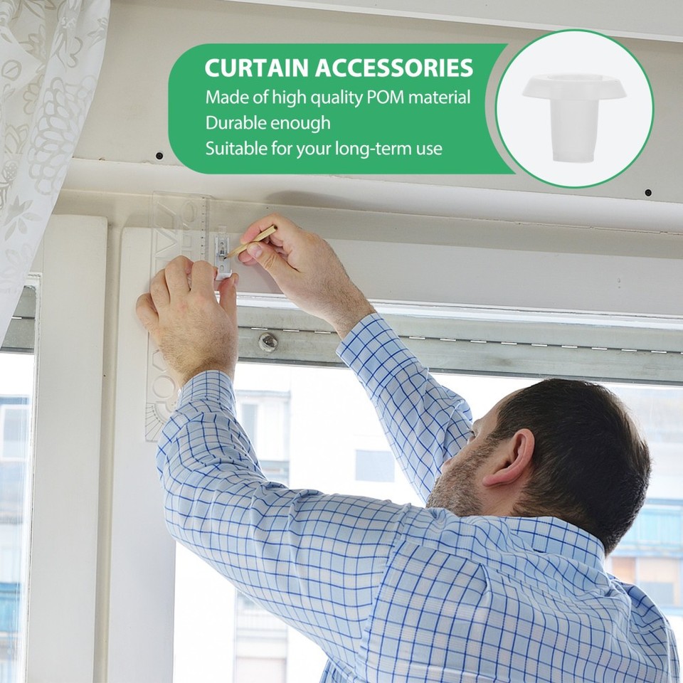 30 Pcs Window Blind Repair Kit Blinds Components Parts Cord Bottom Plug ...