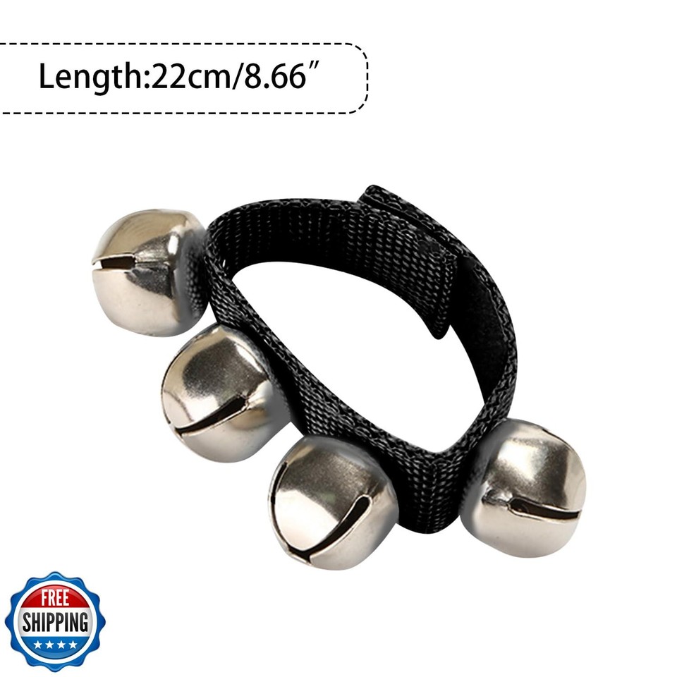 Boguish Jingle Bells, Wrist Bells, Percussion Instruments Musical | eBay