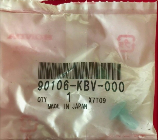 NEW NOS OEM HONDA TWO (2) 6x14 PAN SCREWS P/N?90106-KBV-000 for sale ...