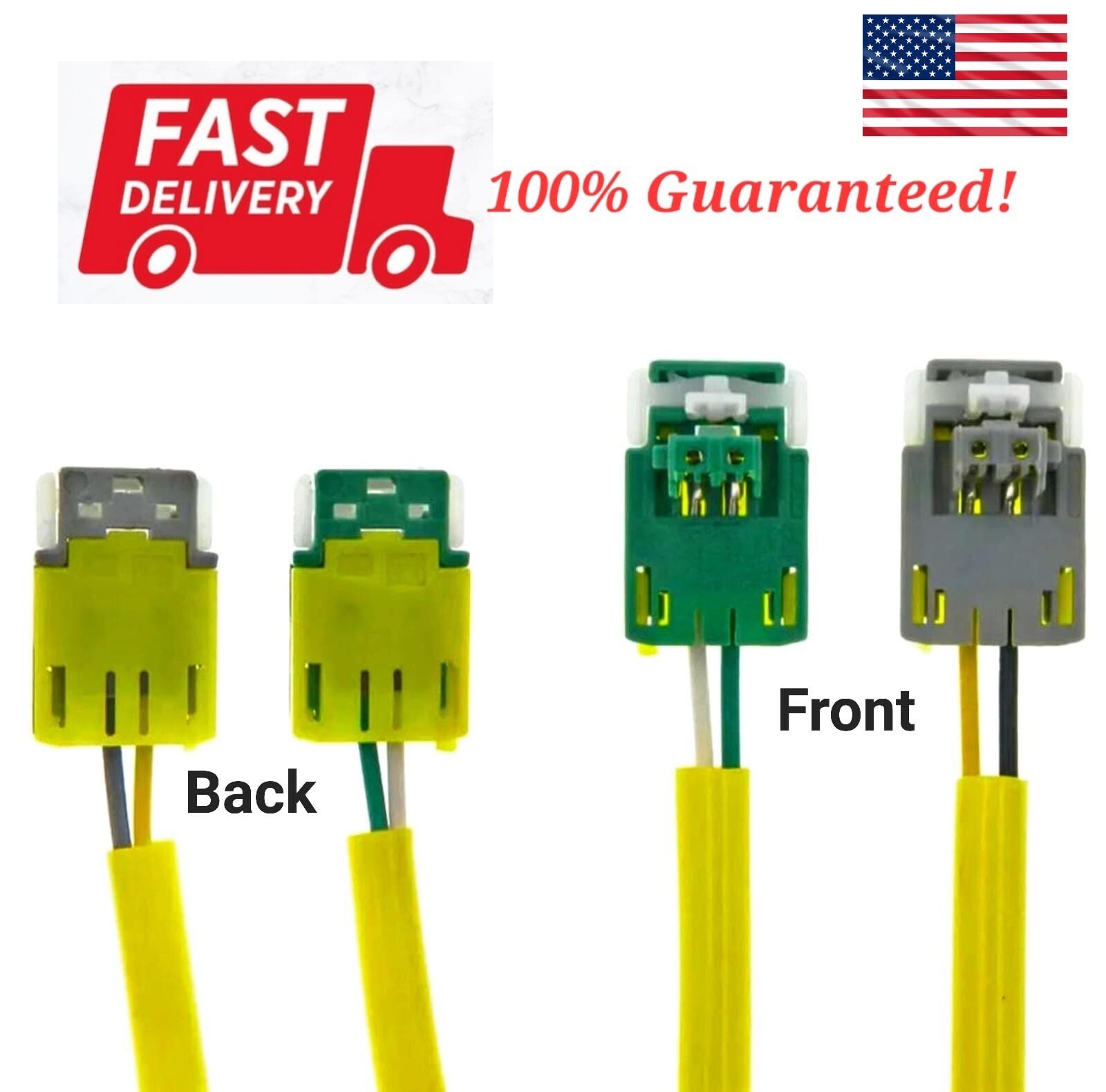 2015 2016 2017 2018 Honda Fit Driver Airbag Clock spring Plug Connector ...