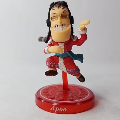 2013 One Piece Collection 2" Apoo Red Base Figure SFT #6 Bandai | eBay