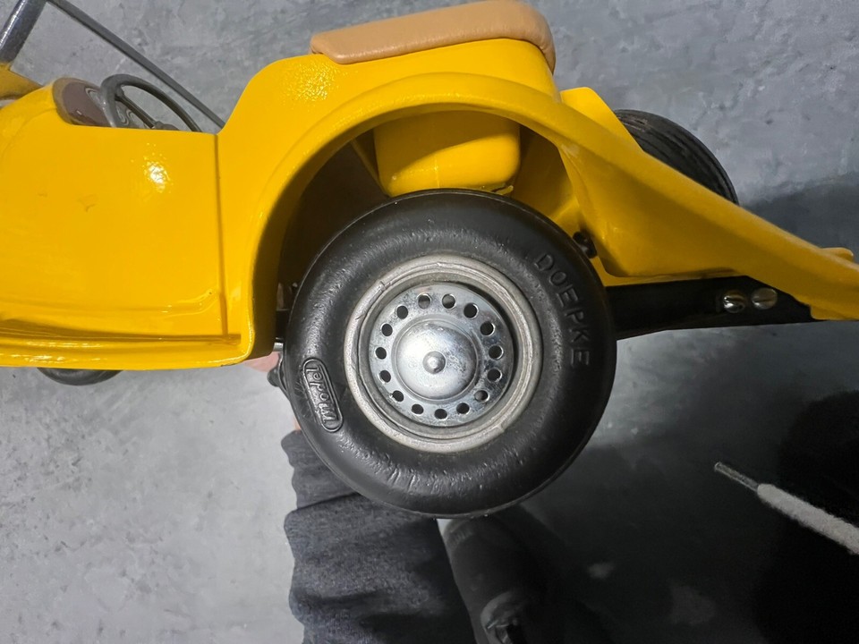 Original 50's 15" DOEPKE MG-TD Diecast 1950'S MG Sport Car Made in US ...