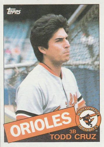 FREE SHIPPING-MINT-1985 (ORIOLES) Topps #366 Todd Cruz | eBay
