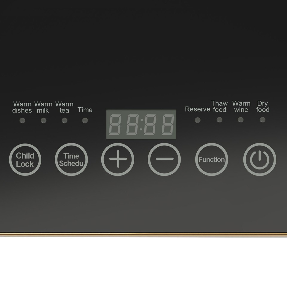 Food Warmer Plate Electric Warming Tray Food Warming Tray with Smart ...