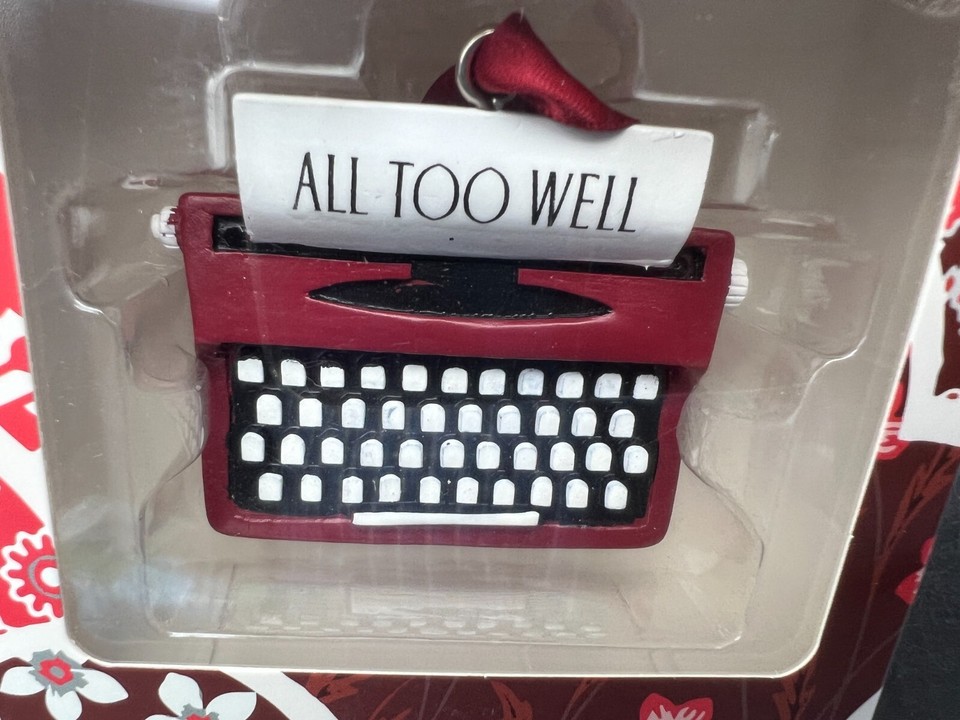 Official Taylor Swift Red Taylor's Version All Too Well Typewriter ...