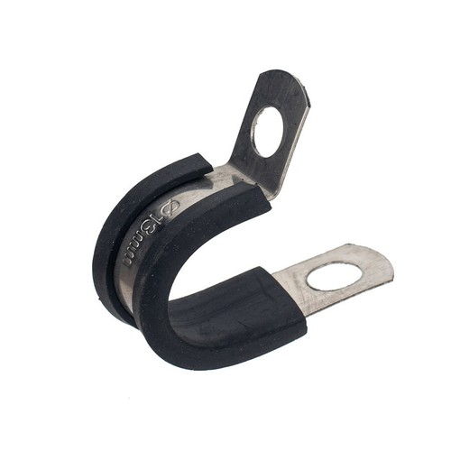 Car Brake Fuel 47Pcs Wire Retaining Clamps Rubber Lined Stainless Steel ...