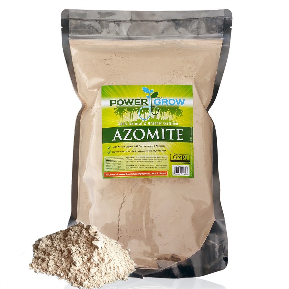 AZOMITE in Bulk - 100% Pure Azomite (10 Pounds) Rock Dust - Authorized ...
