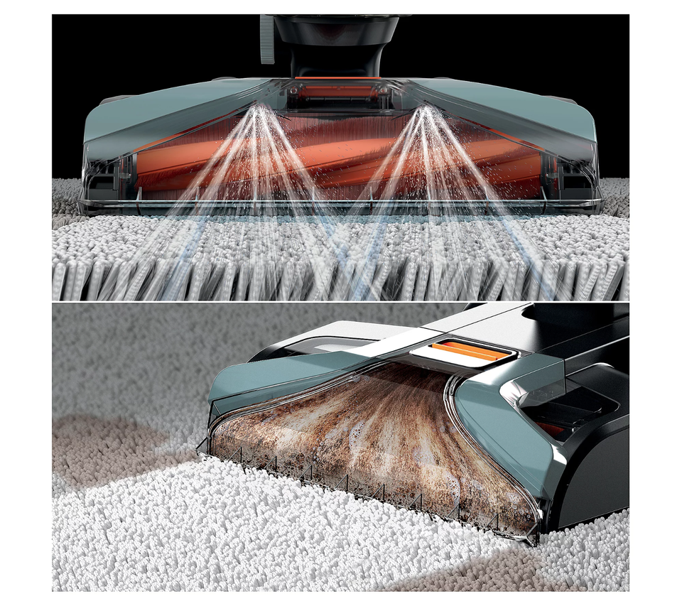 Shark EX151 Carpet Extractor Carpet Cleaner, High-speed Brushroll ...